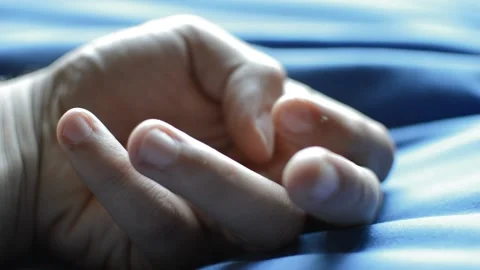 young man with hand's paralysis. handica... | Stock Video | Pond5