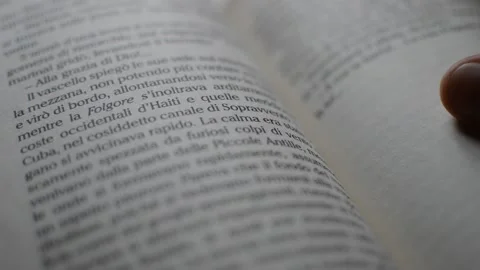 young man opening book. flip book pages ... | Stock Video | Pond5