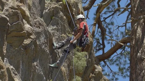 Repelling Stock Footage ~ Royalty Free Stock Videos | Pond5