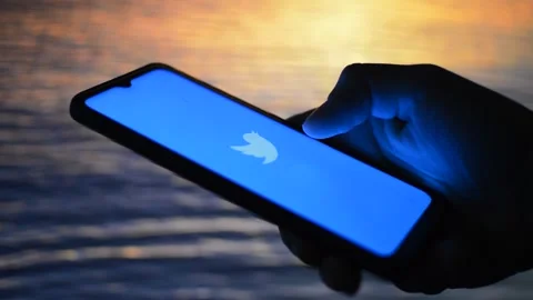 young man with twitter social network lo... | Stock Video | Pond5