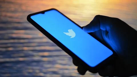 young man with twitter social network lo... | Stock Video | Pond5