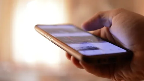 Scrolling Social Media Stock Footage ~ Royalty Free Stock Videos | Pond5