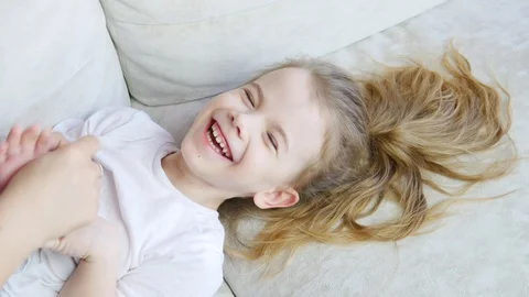 Young mom fun enjoy weekend leisure time... | Stock Video | Pond5