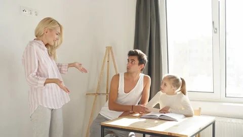 Parent and Child Arguing Stock Video Footage | Royalty Free Parent and ...