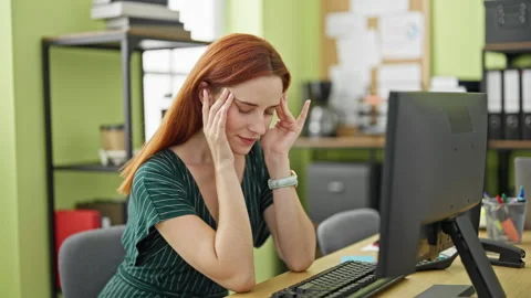 Redhead Office Stock Videos – Royalty-Free HD & 4K Videos | Pond5