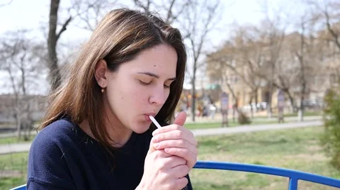 School Girls Smoking Stock Video Footage | Royalty Free School Girls ...