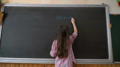 Young Student Writing Complex Mathematic... | Stock Video | Pond5