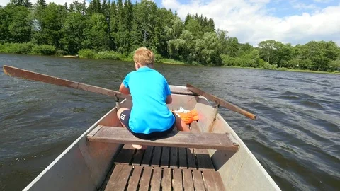 Rowboat From A Boat Stock Videos – Royalty-Free HD & 4K Videos | Pond5
