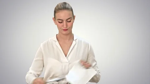 Woman Ripping Paper Stock Videos – Royalty-Free HD & 4K Videos | Pond5