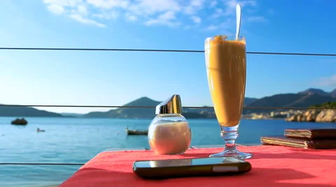 Young woman drinking instant coffee in t... | Stock Video | Pond5
