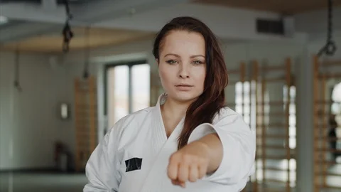 Woman Karate Uniform Stock Videos – Royalty-Free HD & 4K Videos | Page 3