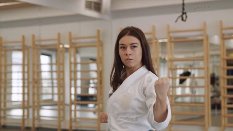 Woman Karate Uniform Stock Videos – Royalty-Free HD & 4K Videos | Page 3