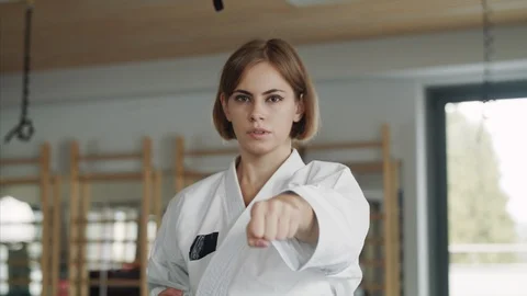 Woman Karate Uniform Stock Videos – Royalty-Free HD & 4K Videos | Pond5