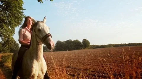 Slow Riding Cowgirl Stock Videos – Royalty-Free HD & 4K Videos