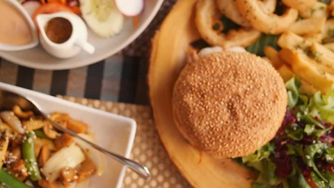 Woman Food Photo Stock Videos – Royalty-Free HD & 4K Videos | Pond5