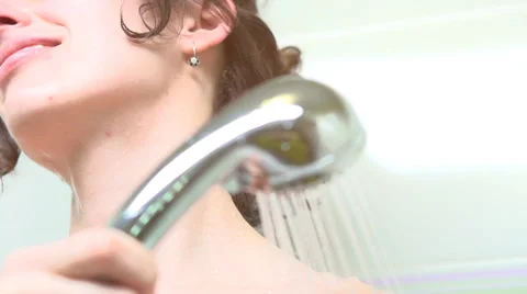 Woman Taking Shower Shower Videos Stock Videos – Royalty-Free HD & 4K Videos