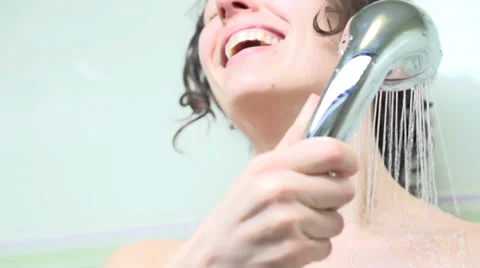 Woman Taking Shower Shower Videos Stock Videos – Royalty-Free HD & 4K Videos