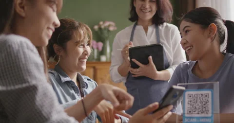 Young Women Dining Together Stock Videos – Royalty-Free HD & 4K Videos ...