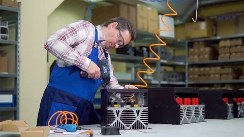 Hi Tech Workers Stock Video Footage | Royalty Free Hi Tech Workers ...