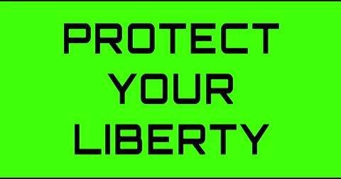 Your liberty text green screen, masked g... | Stock Video | Pond5