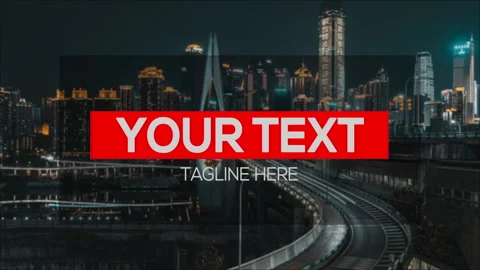 Logo Tagline Stock Videos – Royalty-Free HD & 4K Videos