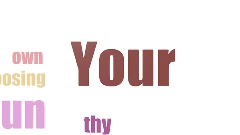 Your Tag Cloud Animated On White Backgro... | Stock Video | Pond5