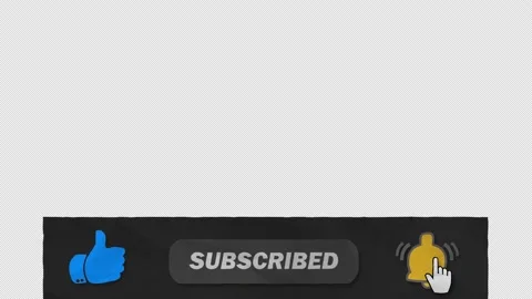 YouTube Bottom Overlay Animated Paper Te... | Stock Video | Pond5