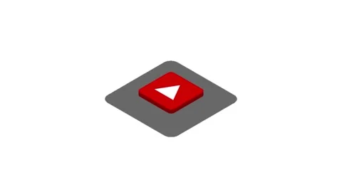 youtube icon background animated, logo ... | Stock Video | Pond5