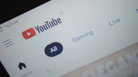 Scrolling Youtube Stock Video Footage | Royalty Free Scrolling Youtube ...