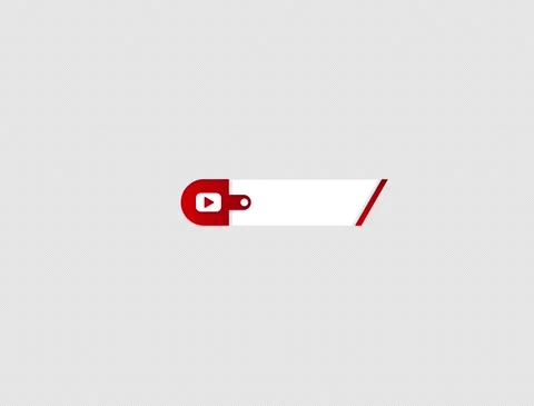 Youtube Lower third 4K Alpha Channel Wit... | Stock Video | Pond5