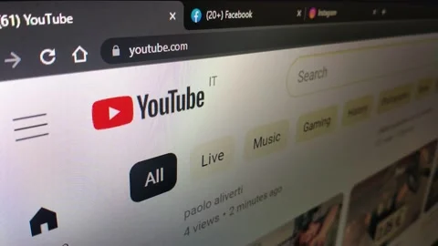 Scroll Youtube Stock Footage ~ Royalty Free Stock Videos | Pond5