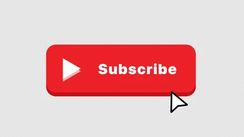Youtube Subscribe Animation. subscribe b... | Stock Video | Pond5