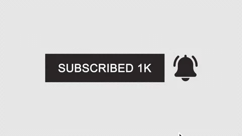 Youtube Subscribe button 1K alpha channe... | Stock Video | Pond5