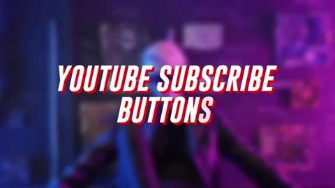 Youtube Subscribe Buttons ~ After Effects Project #296239508