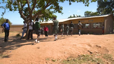 Zambian children at school | Stock Video | Pond5