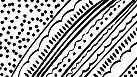 Zentangle lines abstract background anim... | Stock Video | Pond5