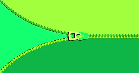 Zipper transition fastener wipe horizont... | Stock Video | Pond5