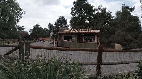 At the Zoo - A Fast Food Restaurant | Stock Video | Pond5