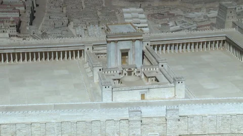 Zoom Into The Ancient 2nd Temple Mount O... | Stock Video | Pond5