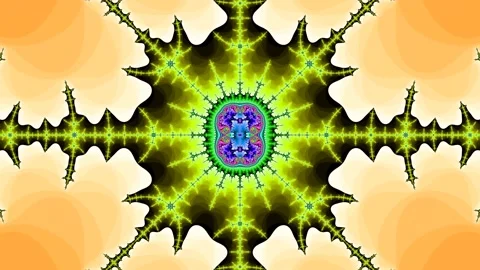 Zoom in background fractal animation | Stock Video | Pond5