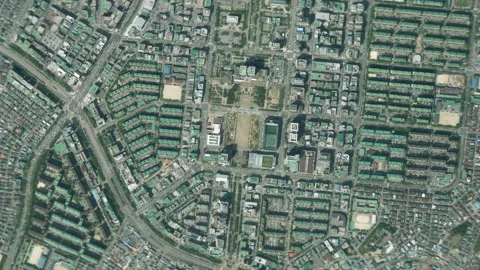 Zoom of the earth from space to the city... | Stock Video | Pond5