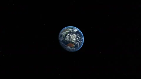 Zoom to earth in space. Fast flight to e... | Stock Video | Pond5