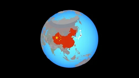 Asia Map Stock Footage ~ Royalty Free Stock Videos | Pond5