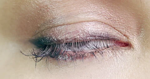 Zoom eye, woman vision and beauty with f... | Stock Video | Pond5