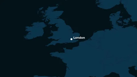 Uk Map Zoom Stock Video Footage | Royalty Free Uk Map Zoom Videos | Pond5