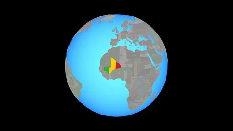 Mali Map Stock Video Footage | Royalty Free Mali Map Videos | Pond5