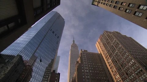 zoom out of buildings in new york city, ... | Stock Video | Pond5
