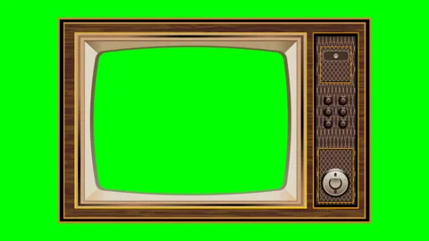 Zoom out Shot of a old tv with Horizonta... | Stock Video | Pond5