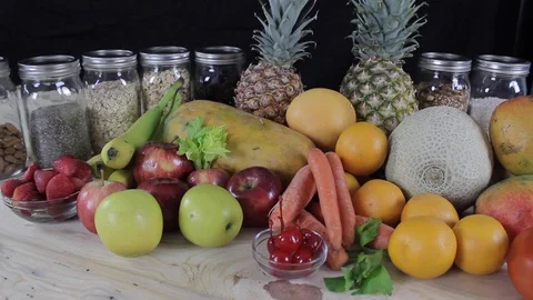 Zoom Fruits Stock Video Footage | Royalty Free Zoom Fruits Videos | Pond5