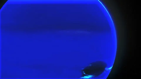 Planet Uranus Zoom Stock Footage ~ Royalty Free Stock Videos | Pond5